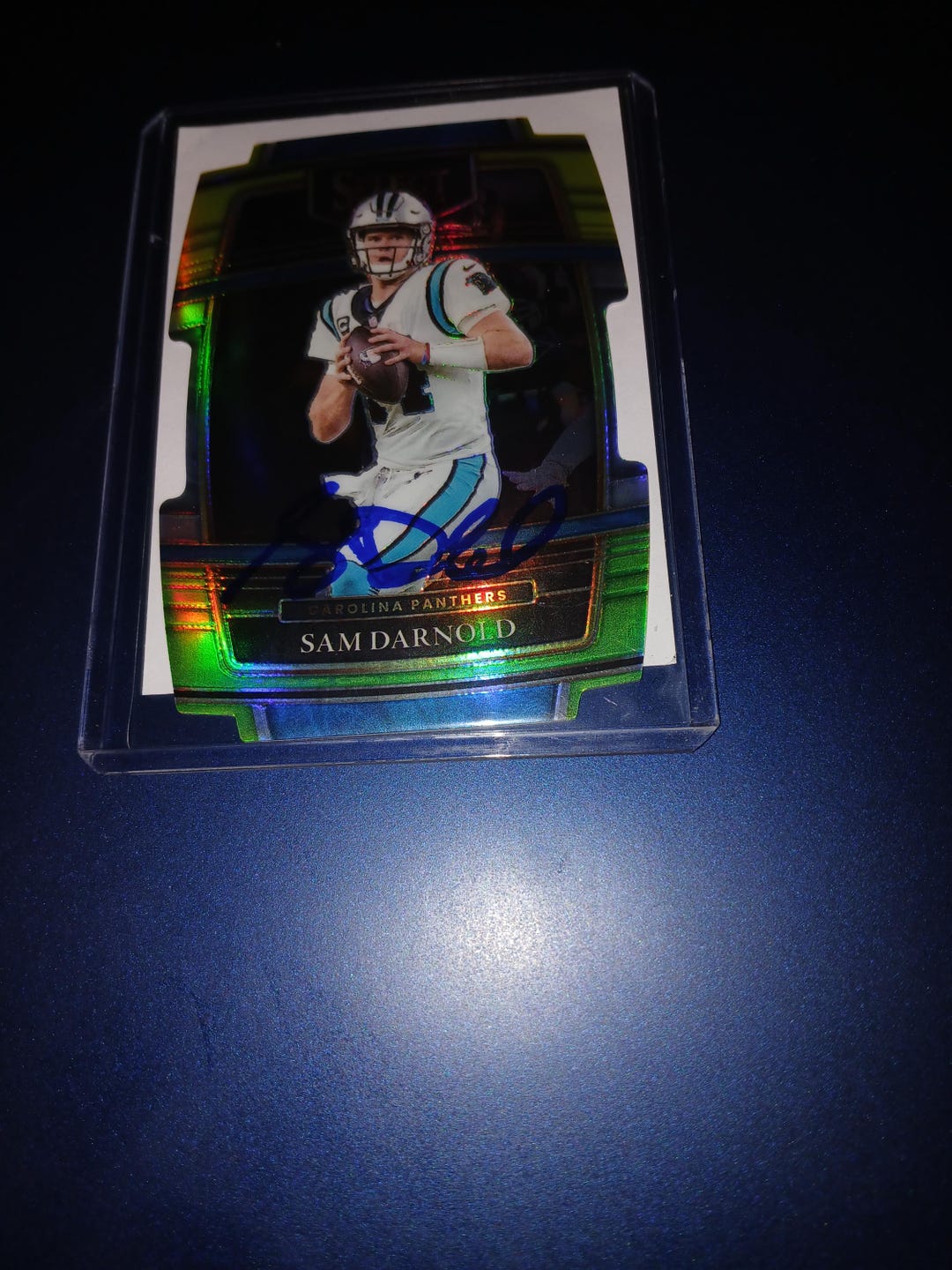 Sam Darnold Autographed Card With Coa - Etsy