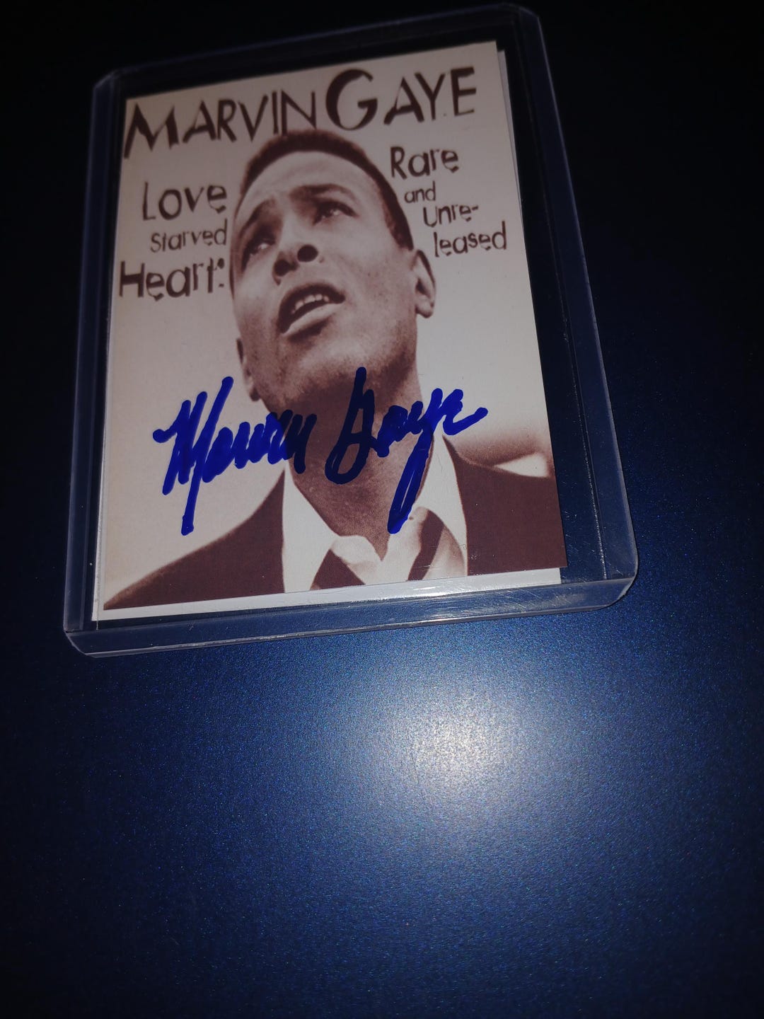 Marvin Gaye Autograph With Coa - Etsy