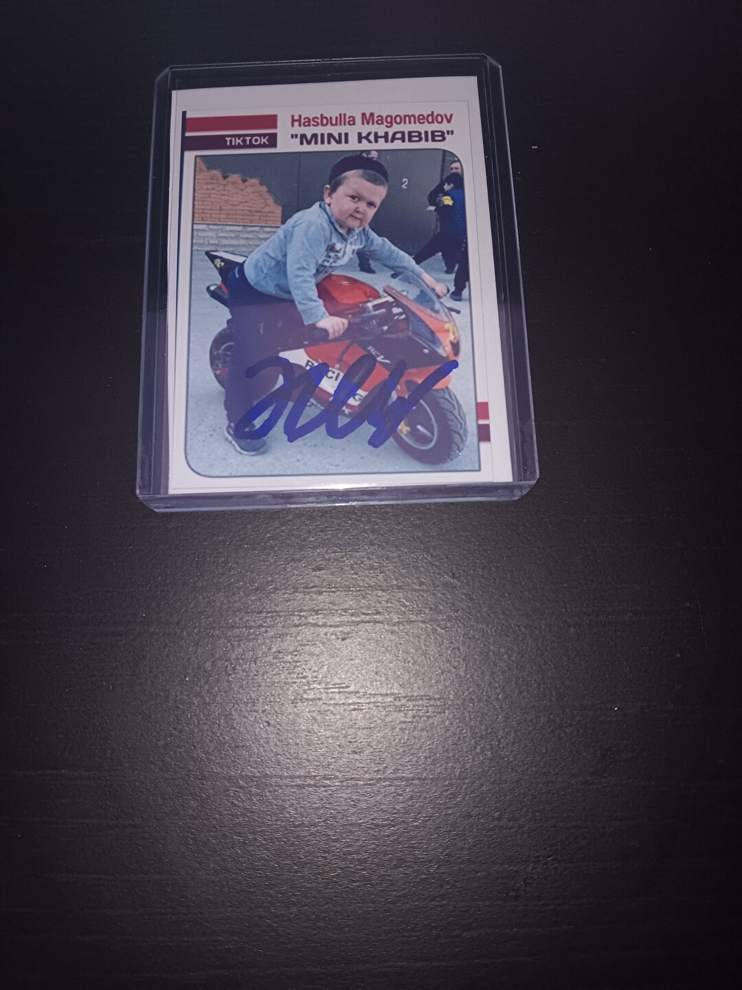 Hasbulla Magomedov Autographed Custom Card With Coa - Etsy