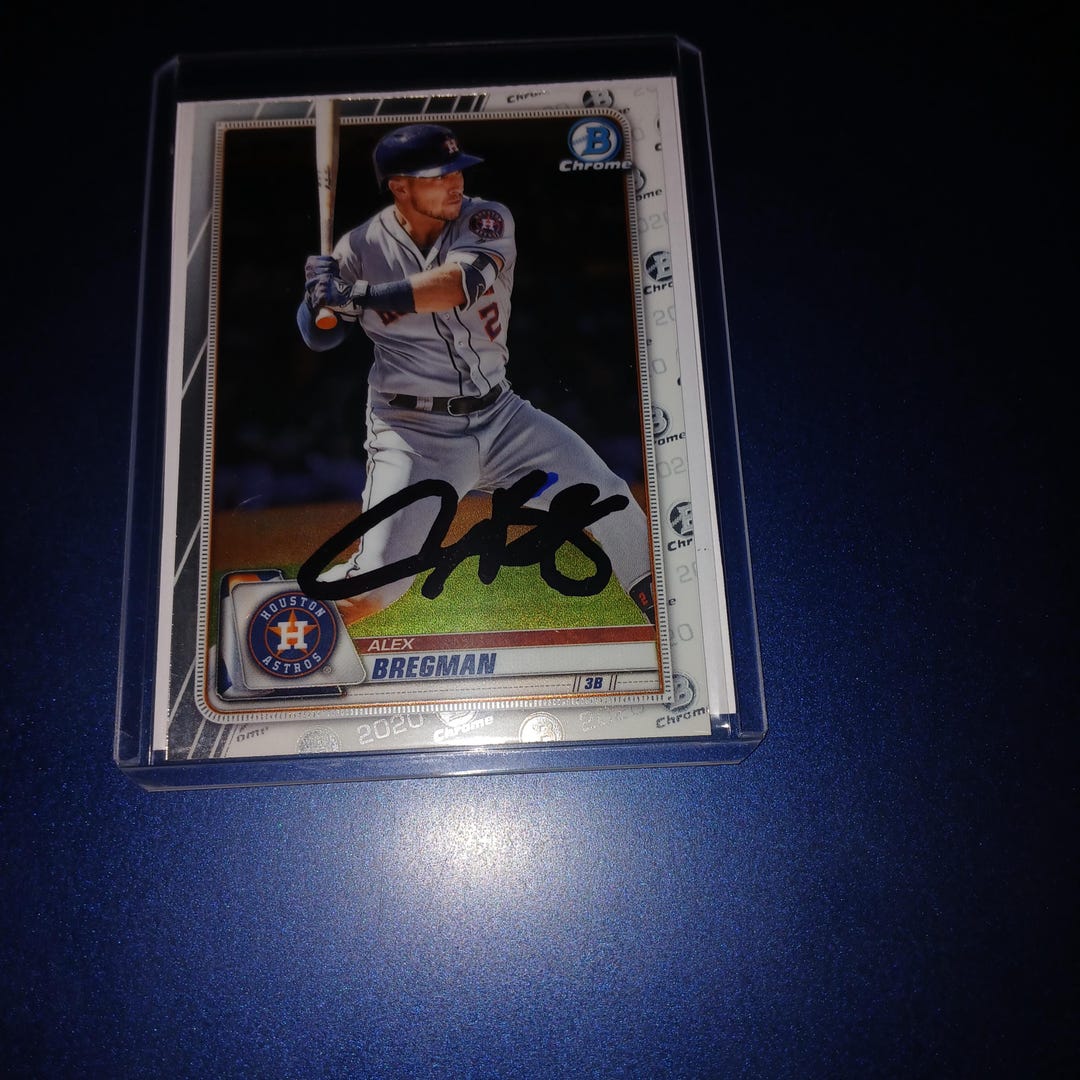 Alex Bergman Autographed Card With Cert - Etsy