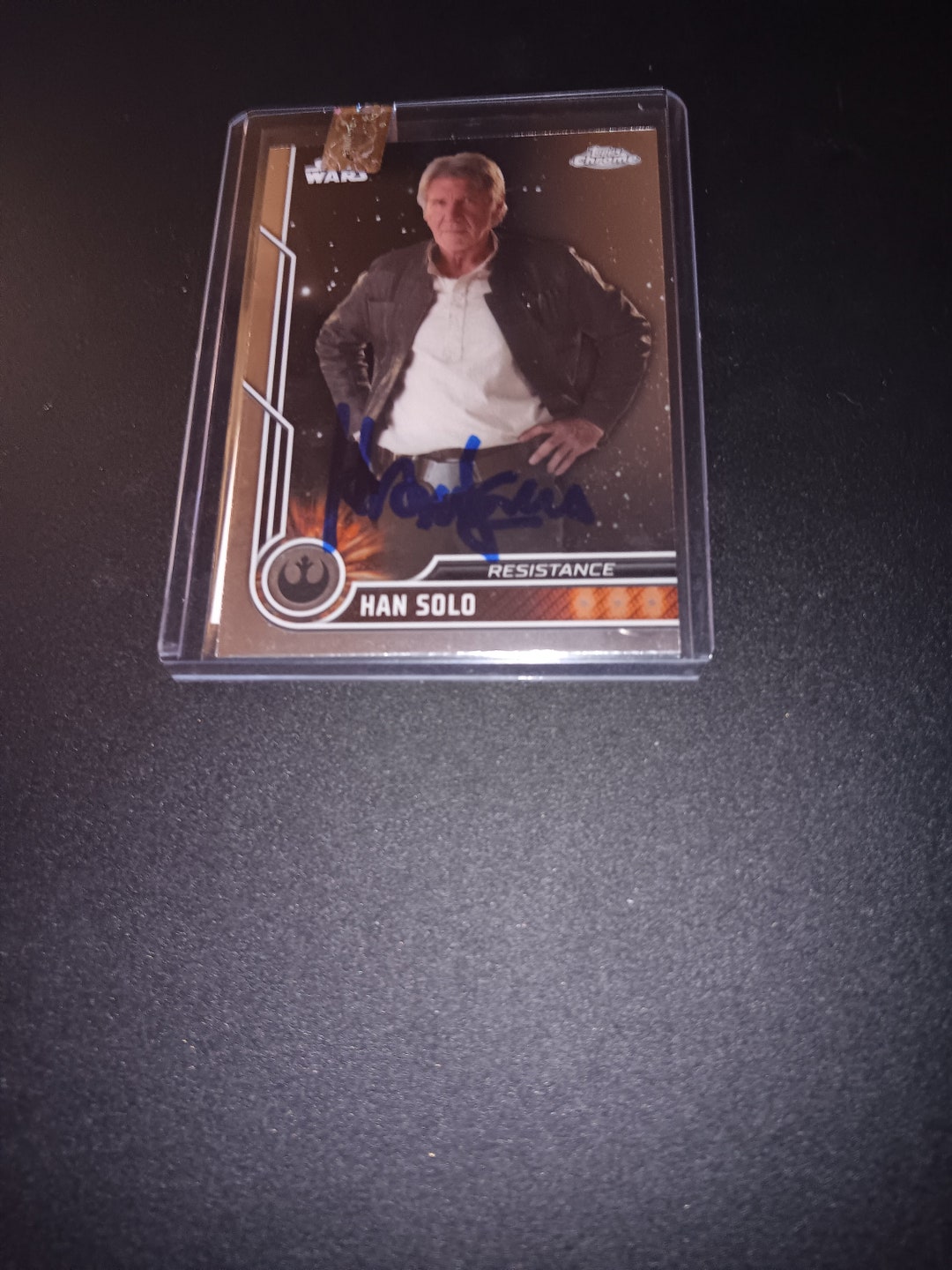 Harrison Ford Autographed Card With Coa - Etsy