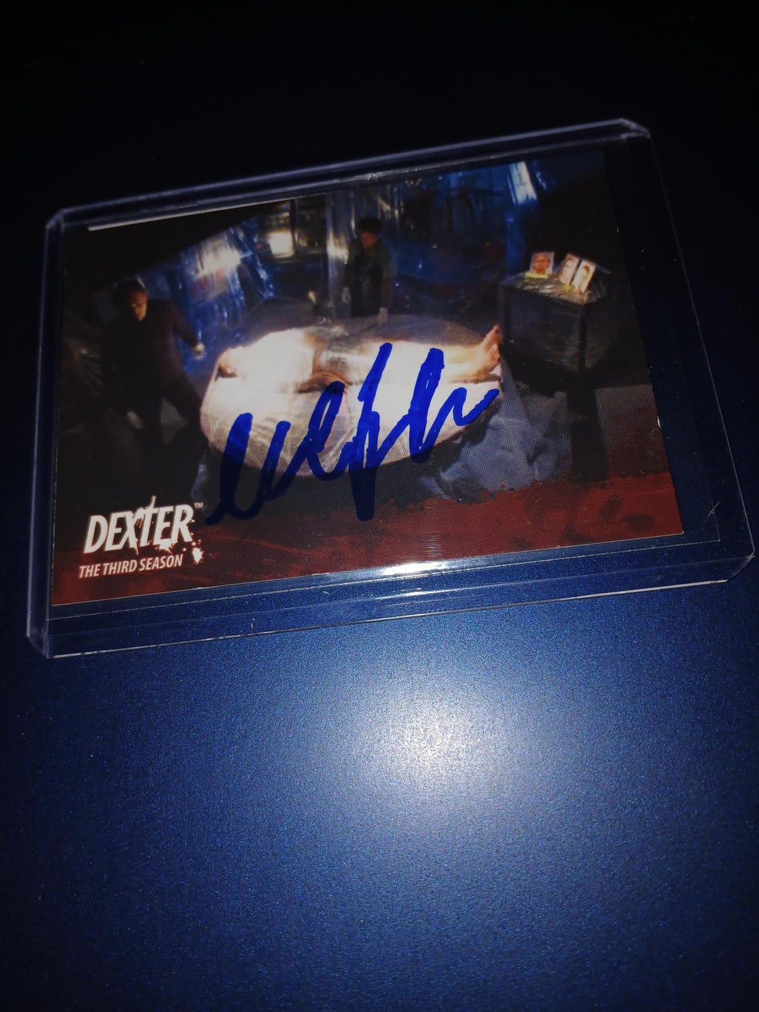 Michael C. Hall Autographed Dexter Card With COA - Etsy