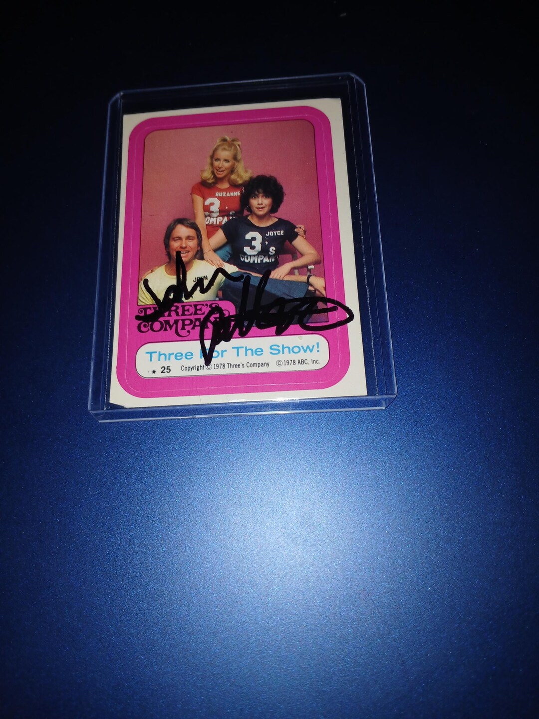 John Ritter Autographed Card With Coa - Etsy