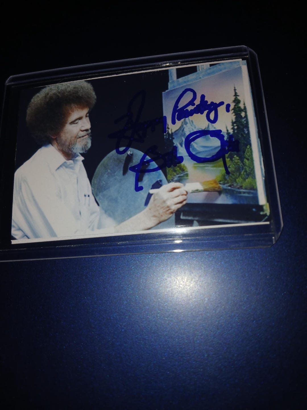 Bob Ross Autograph With Coa - Etsy