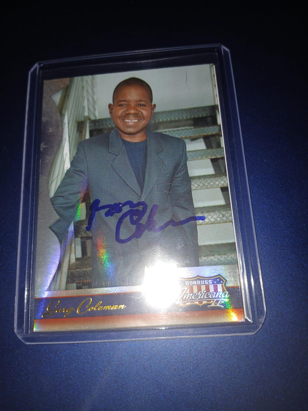 Gary Coleman Autographed Card With Coa - Etsy