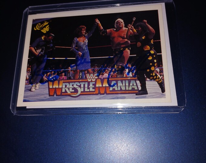 Macho Man Randy Savage, Miss Elizabeth Autographed Card With Coa - Etsy