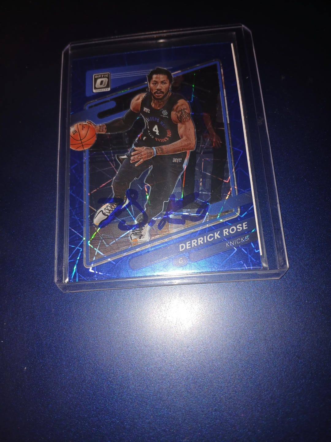 Derrick Rose Autographed Card With Coa - Etsy