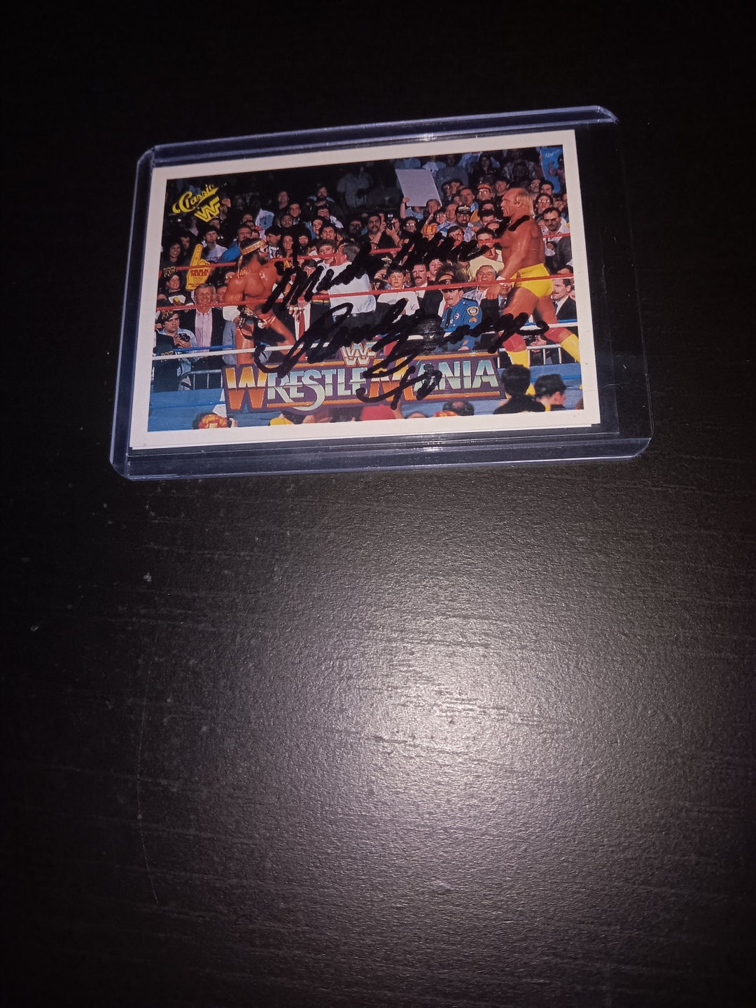 Macho Man Randy Savage Autographed Card With Coa - Etsy