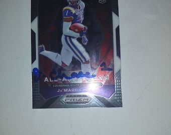 Jamarr Chase Autograph Card - Etsy Australia
