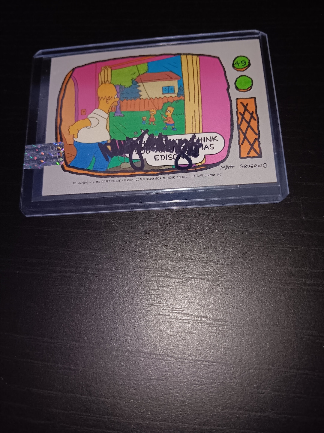 Nancy Cartwright, Bart Simpson and Simpson Autographed Card With Coa - Etsy