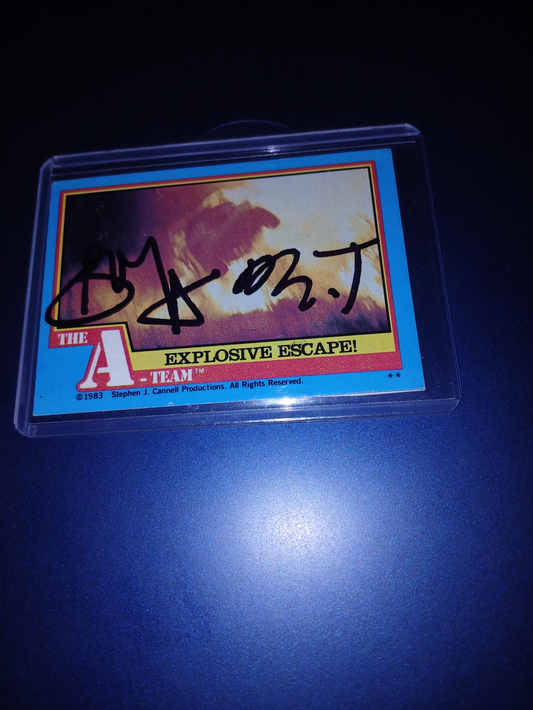 Mr. T, Boy George Autographed A-team Card With Coa - Etsy