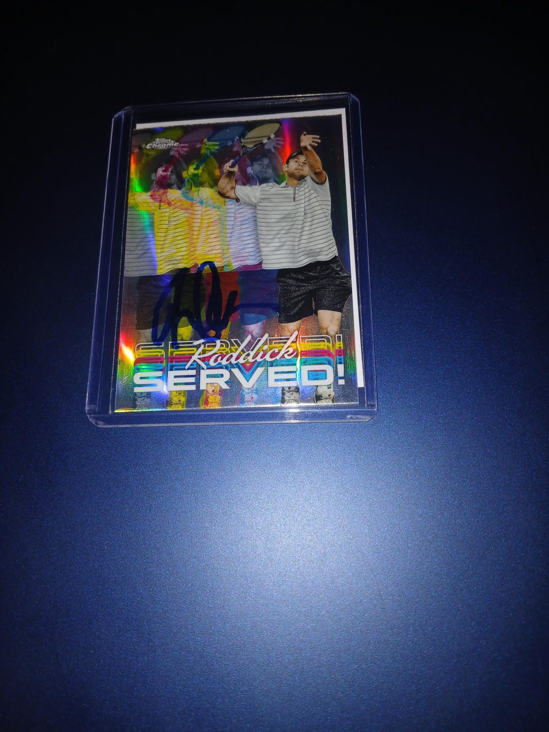 Andy Roddick Autographed Card With Coa - Etsy