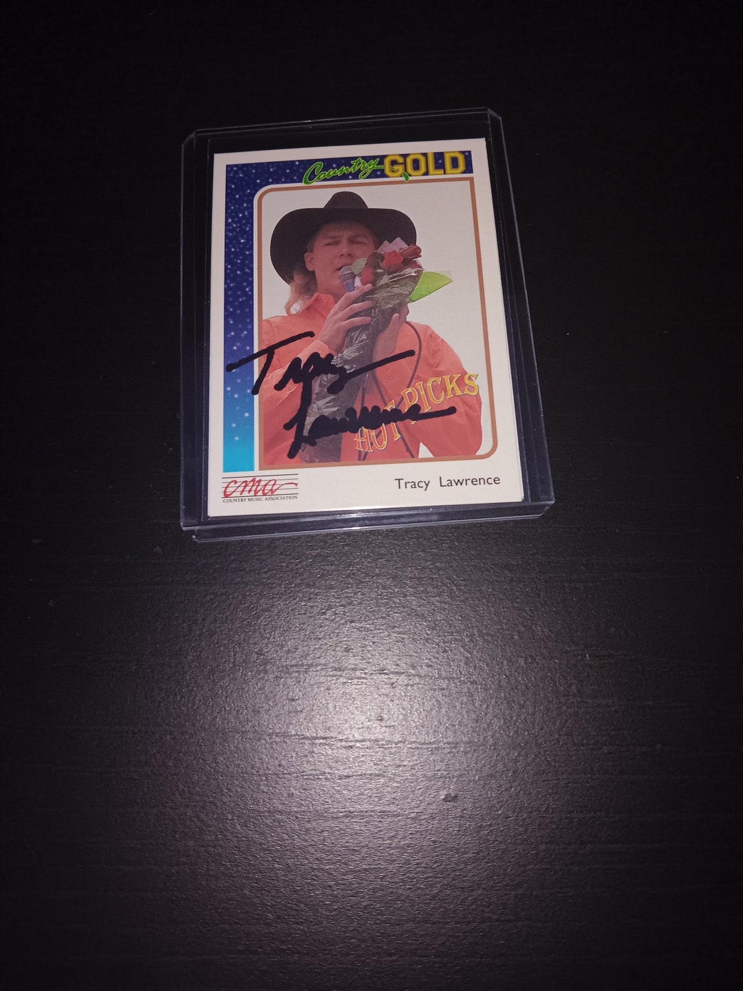 Tracy Lawrence Autographed Card With Coa - Etsy