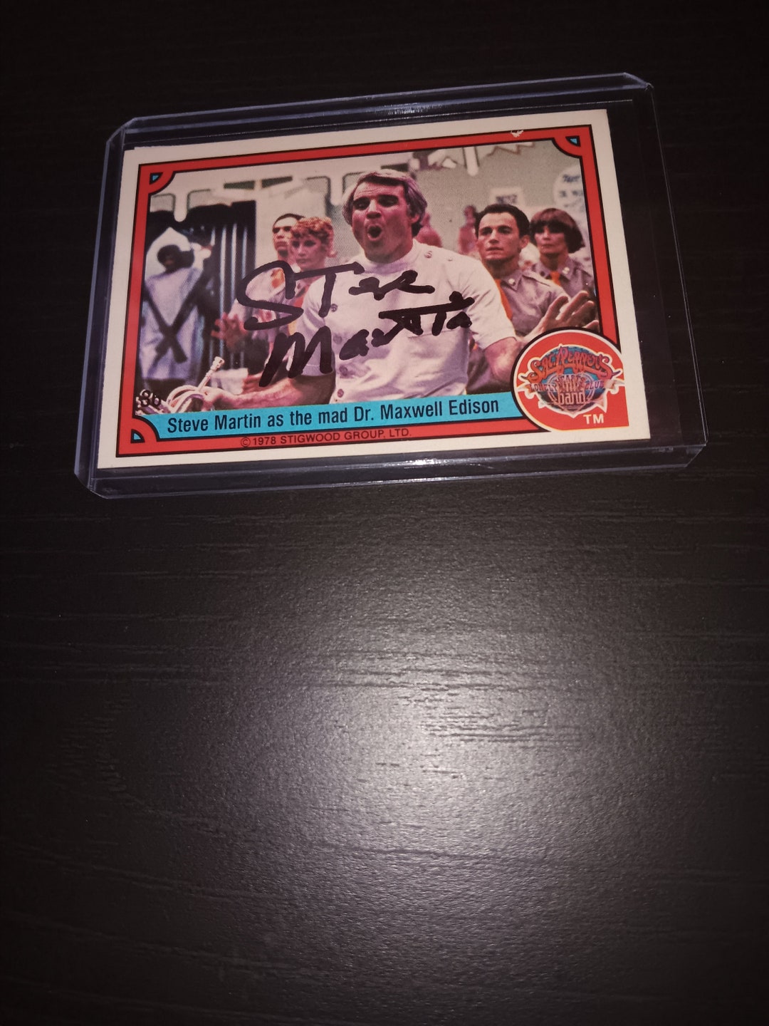 Steve Martin Autographed Card With Coa - Etsy