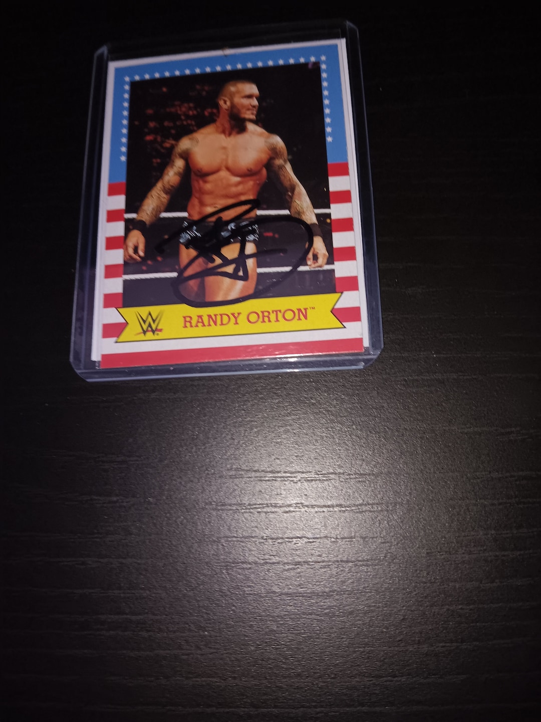 Randy Orton Autographed WWE Card With Coa - Etsy