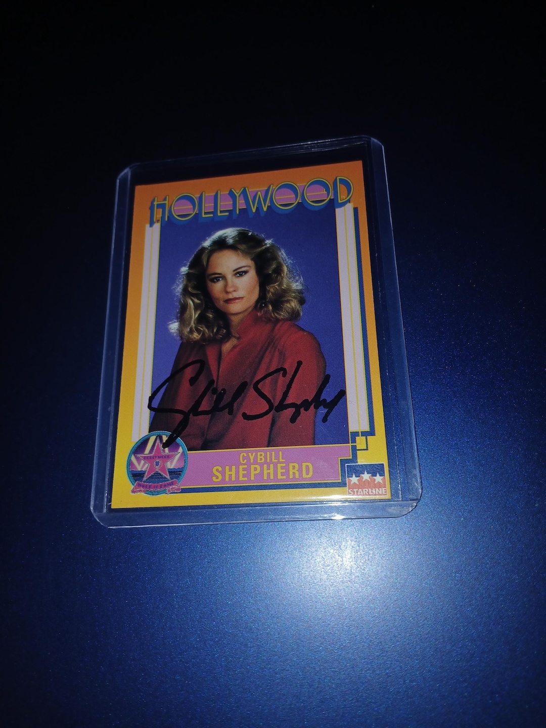 Cybill Shepherd Autographed Card With Coa - Etsy