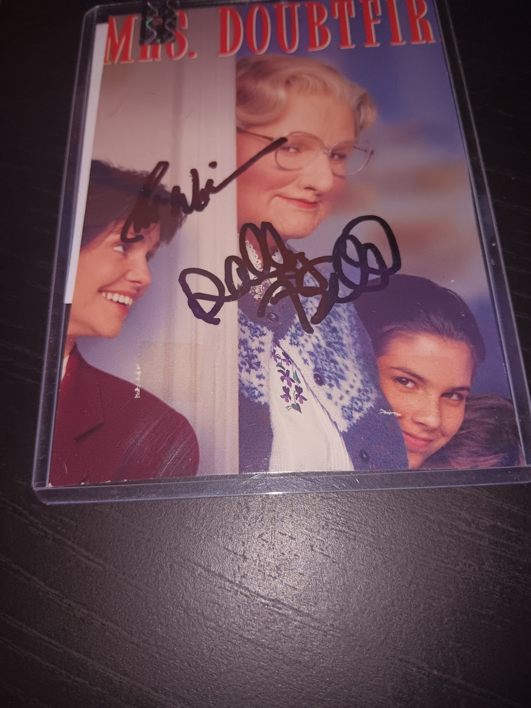 Robin Williams, Sally Fields Autograph With Coa - Etsy