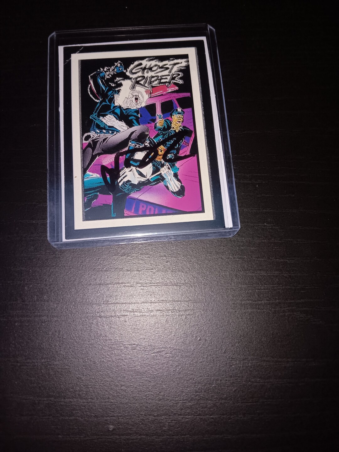 Nicolas Cage Autographed Ghost Rider Card With Coa - Etsy