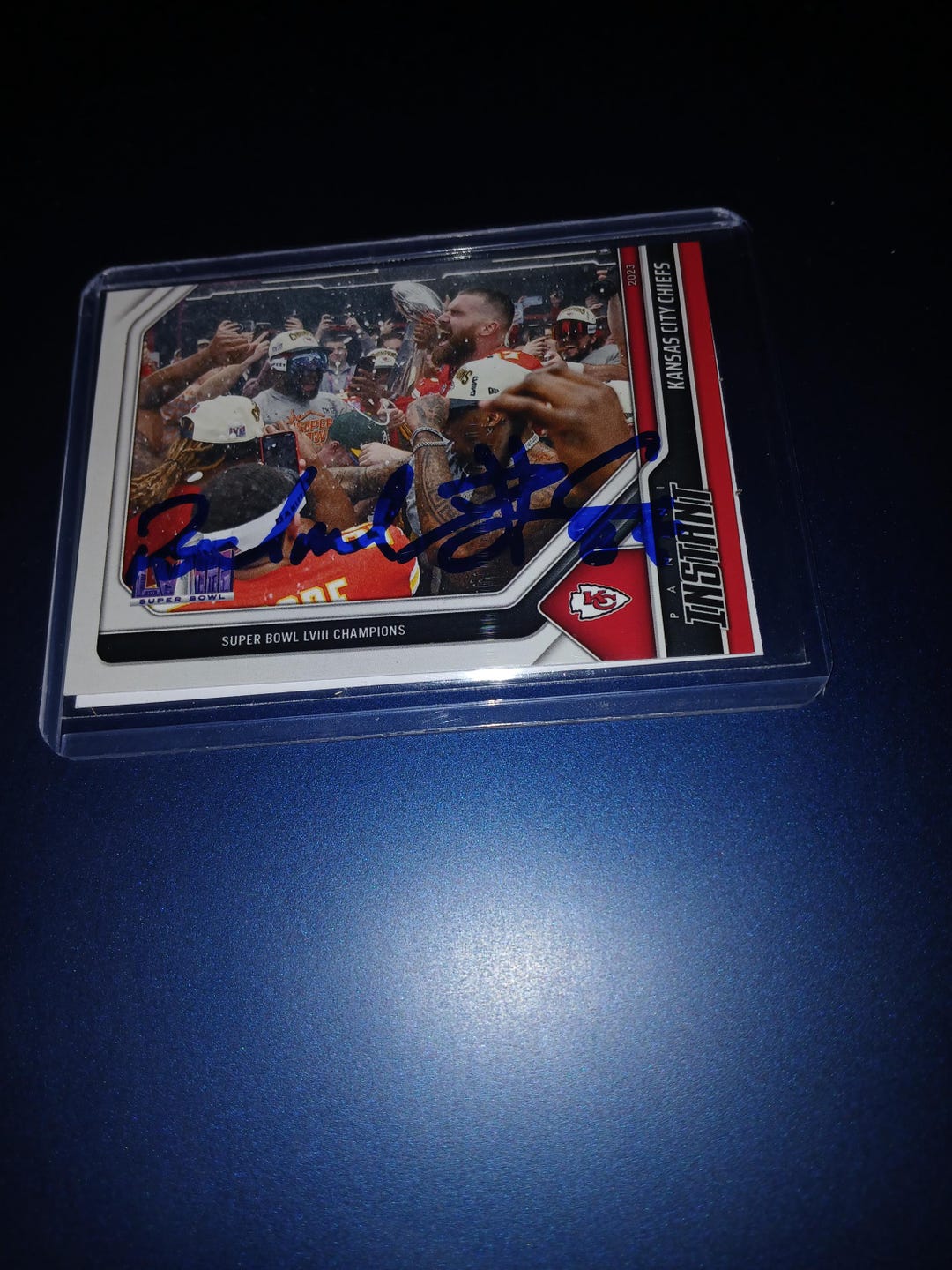 Chris Jones, Andy Reid Autographed Card With Coa - Etsy