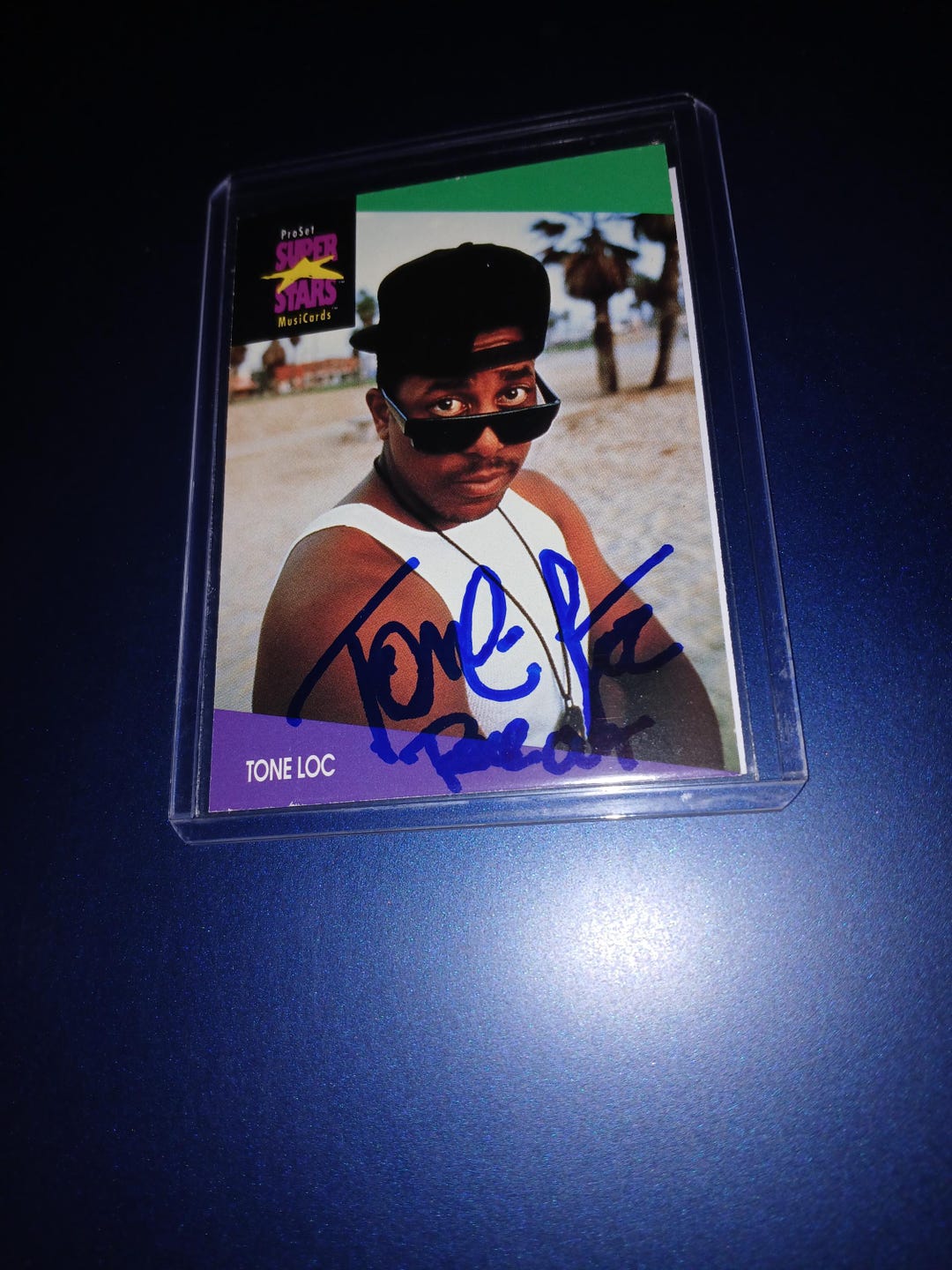 Tone Loc Autographed Card With Coa - Etsy