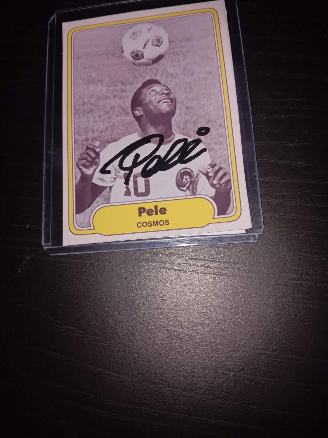 Pele Autographed Promo With Coa - Etsy