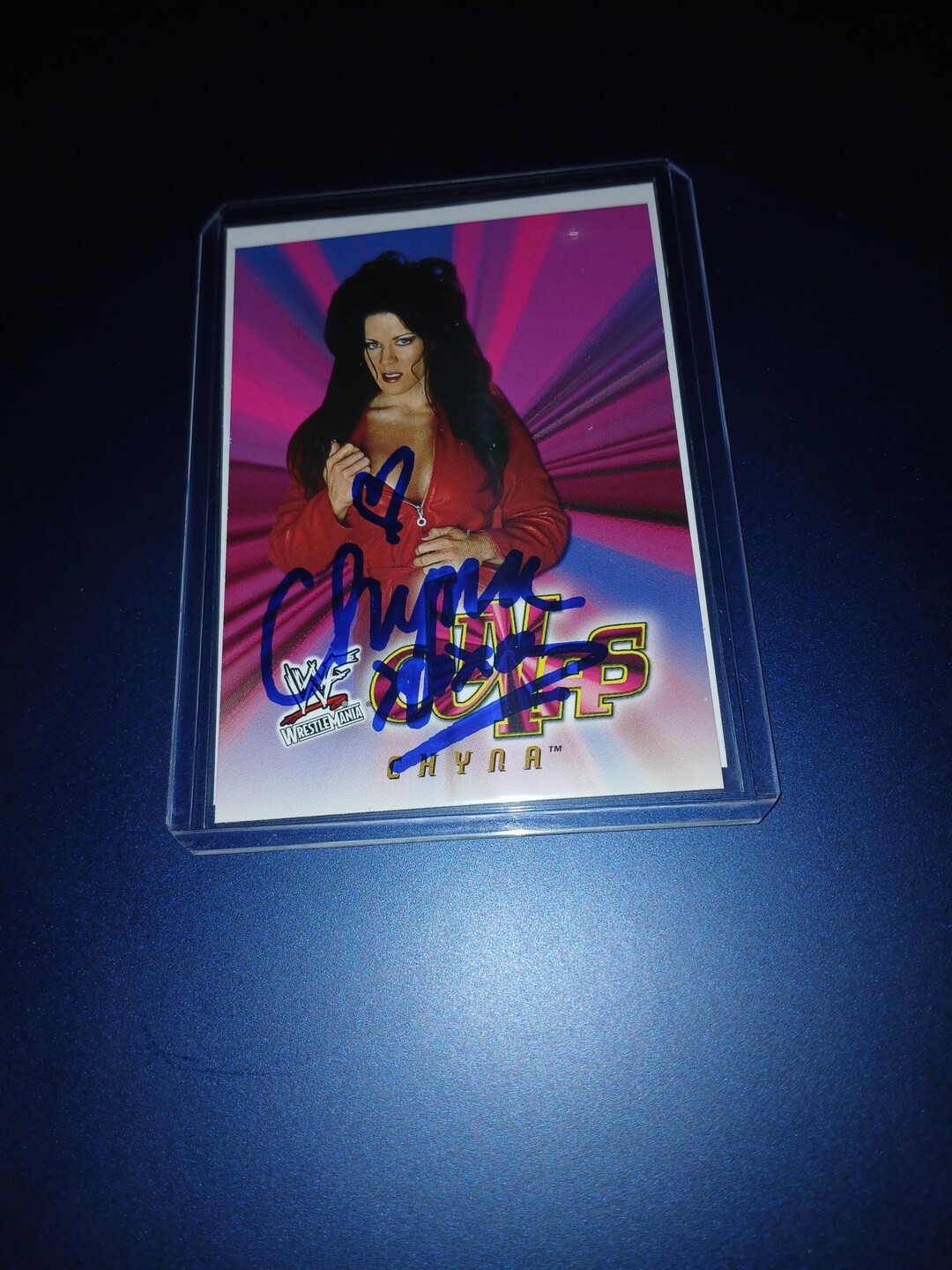 Chyna Autographed WWE Card With Coa - Etsy