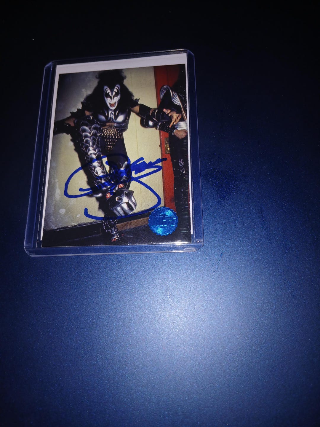 Gene Simmons Autographed Card With Coa - Etsy