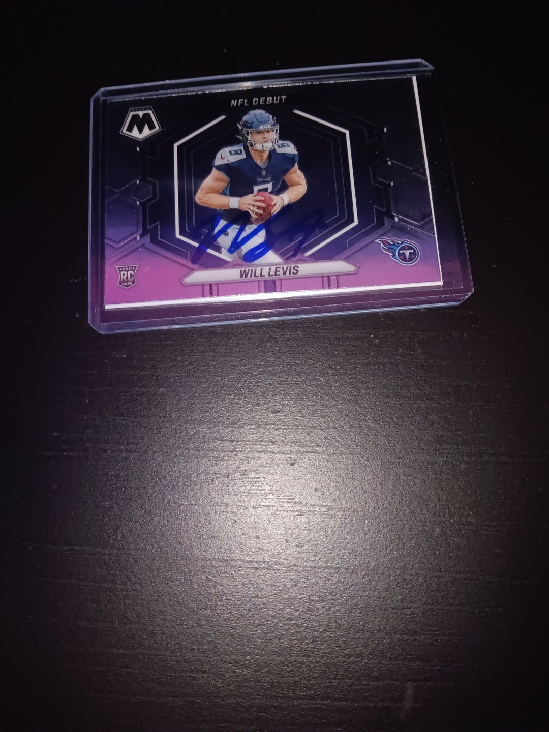 Will Levis Autographed Rookie Card With Coa - Etsy