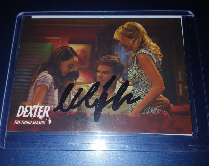 Michael C. Hall Autographed Card With Cert - Etsy