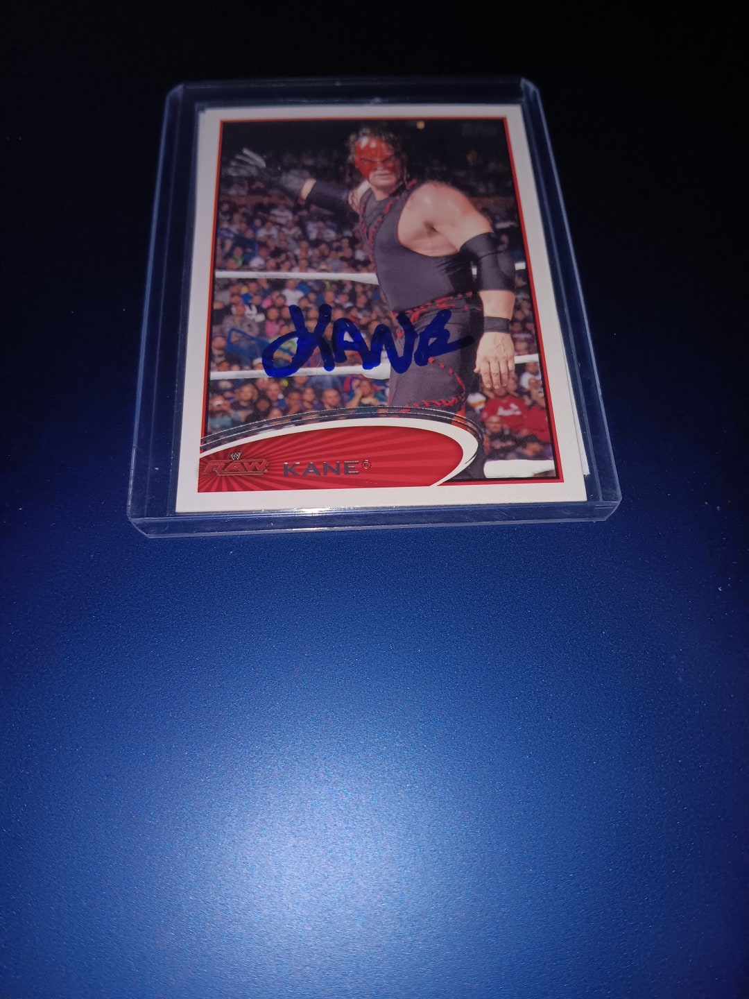 Kane Autographed Card With Coa - Etsy