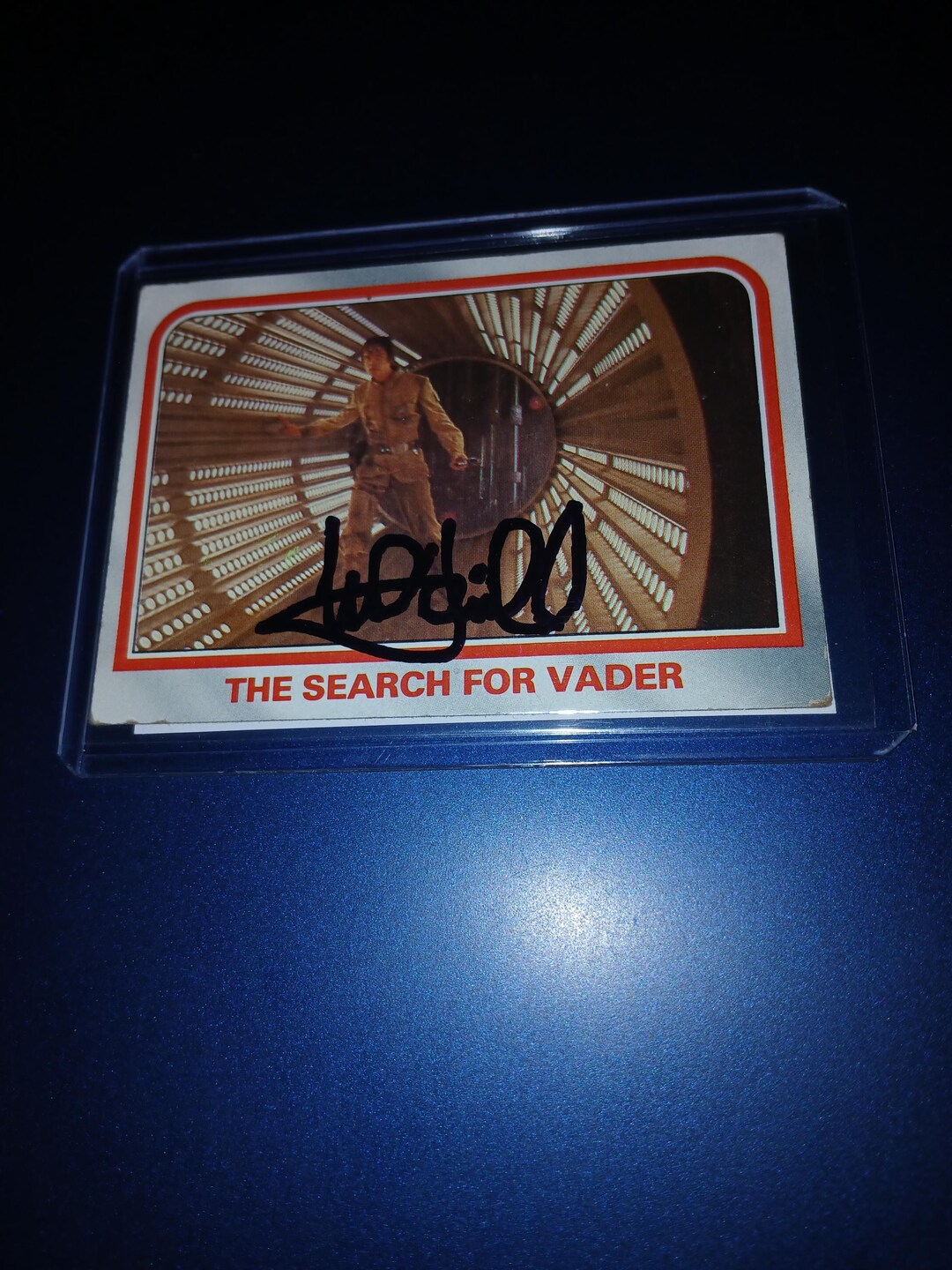 Mark Hamill, Luke Skywalker Autographed Card With Coa - Etsy