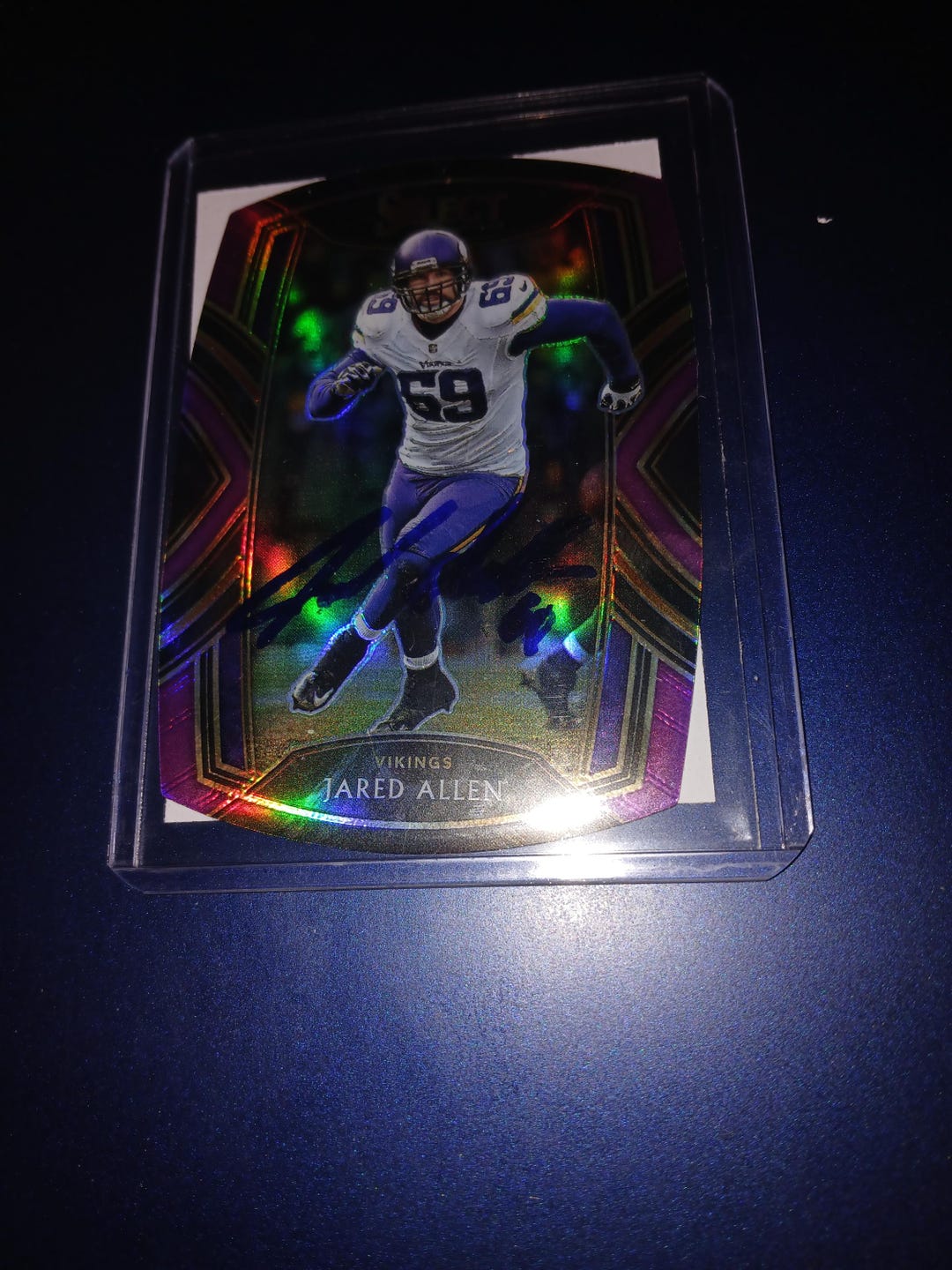 Jared Allen Autographed Card With Coa - Etsy