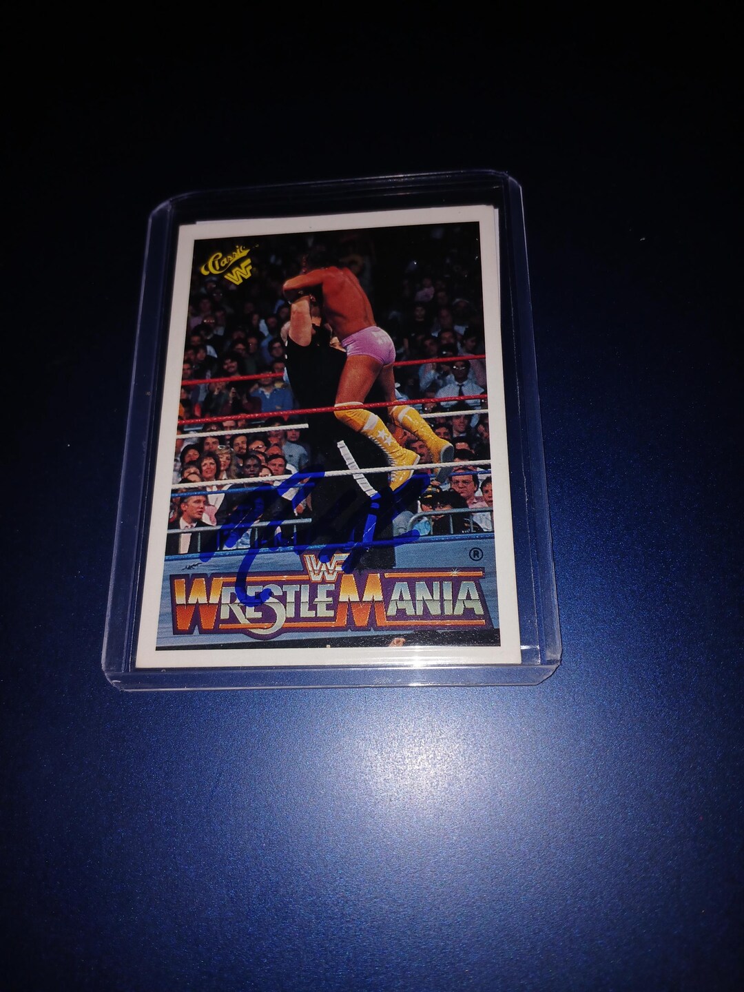 Macho Man Randy Savage Autographed Card With Coa - Etsy