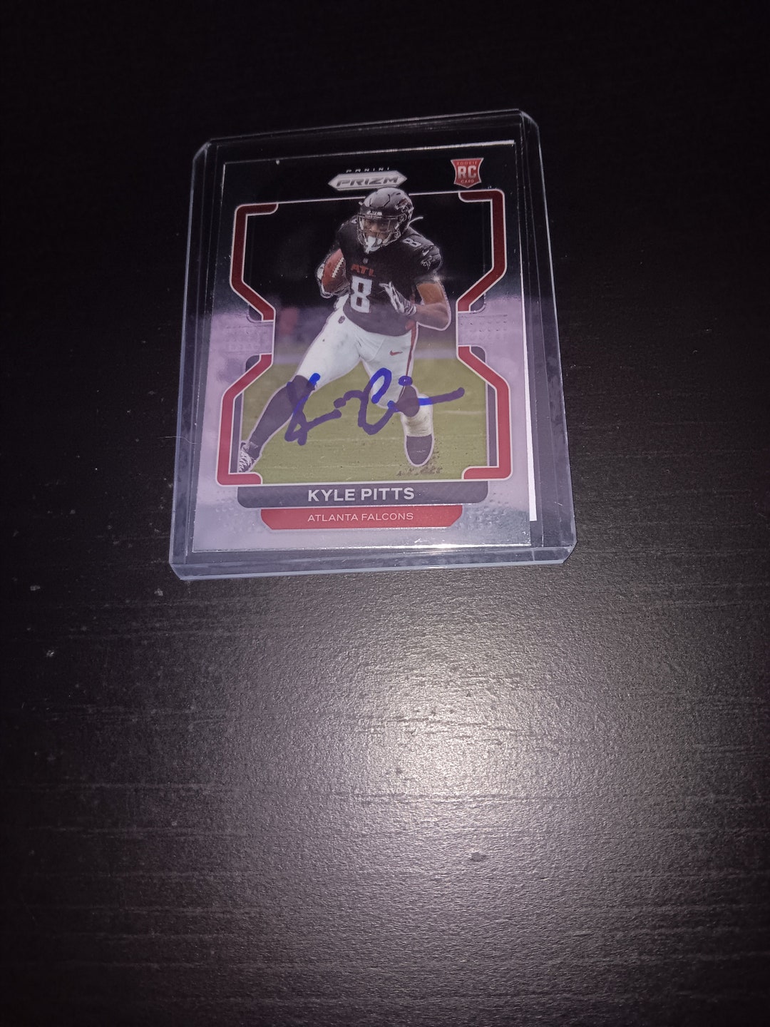 Kyle Pitts Autographed Rookie Card With Coa - Etsy