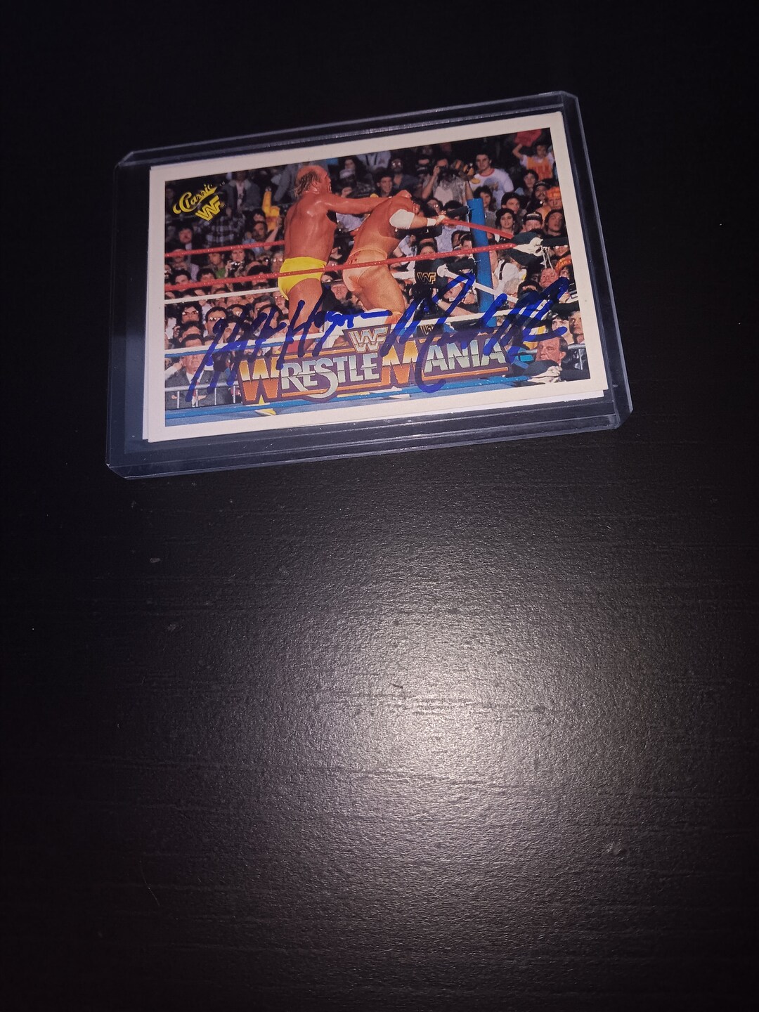 Macho Man Randy Savage, Hulk Hogan Autographed Card With Coa - Etsy
