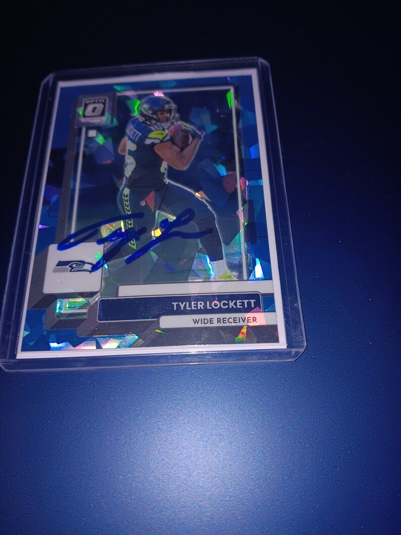 Tyler Lockett Autographed Card With Coa - Etsy