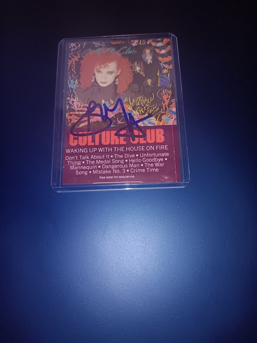 Boy George Autograph With Coa - Etsy