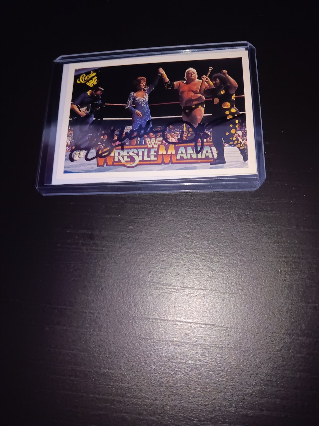 Dusty Rhodes, Miss Elizabeth Autographed Card With Coa - Etsy