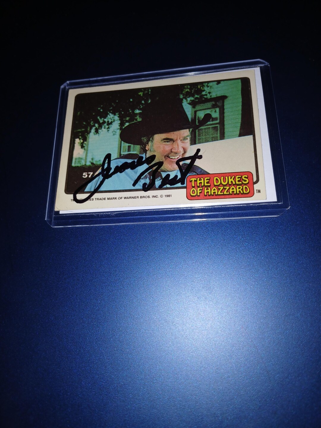 James Best Autographed Dukes of Hazard Card With Coa - Etsy