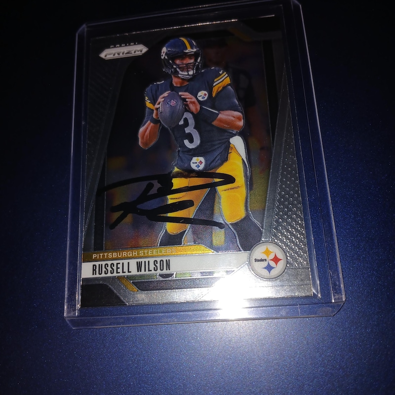 Russell Wilson Autograph - Etsy