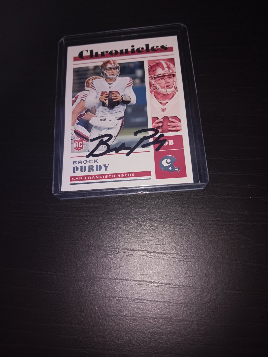 Brock Purdy Autographed Rookie Card With Coa - Etsy