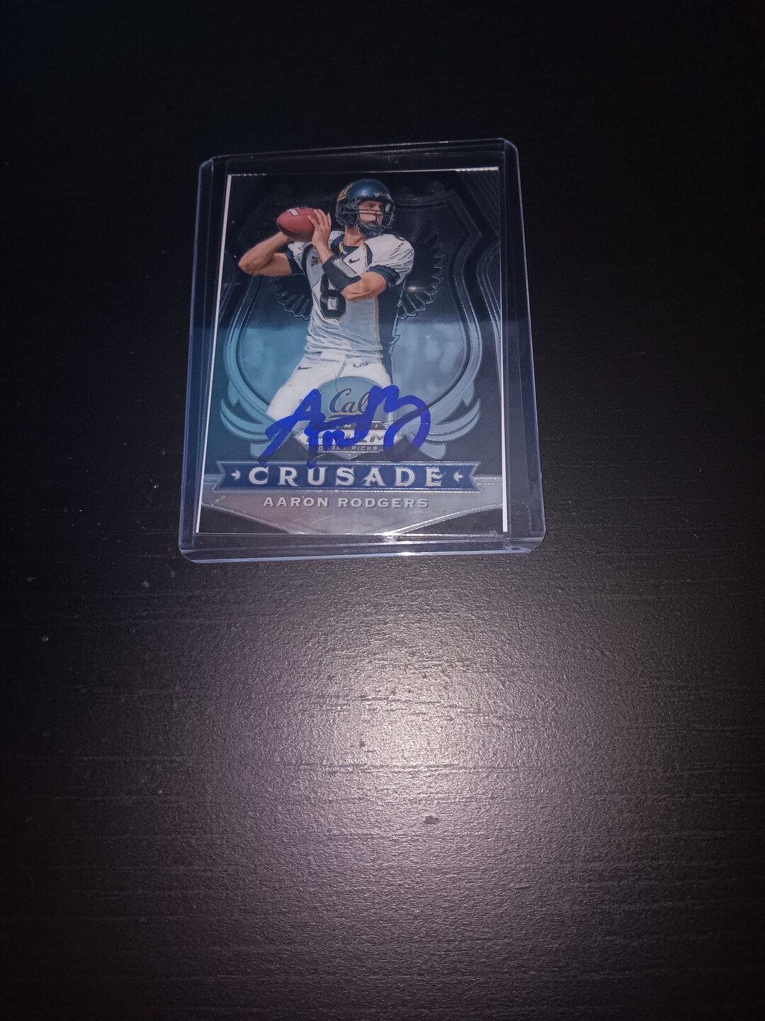 Aaron Rodgers Autographed Card With Coa - Etsy