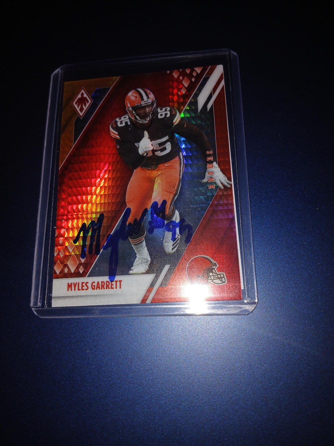 Myles Garrett Autographed Card With Coa - Etsy