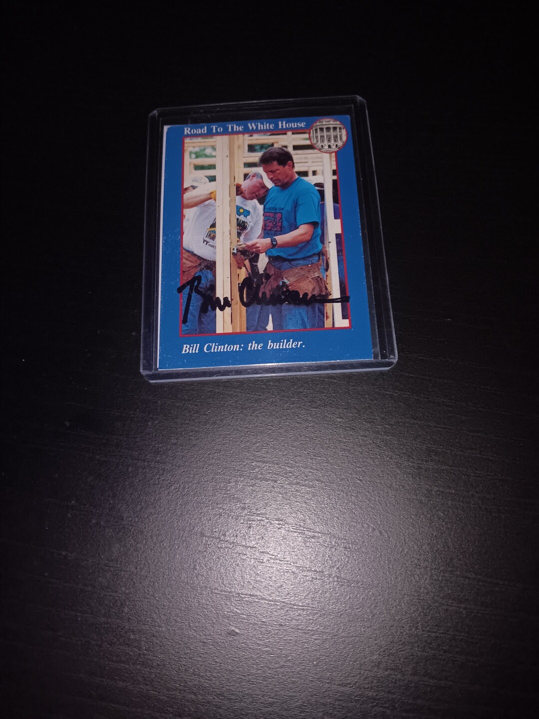 Bill Clinton Autographed Card With Coa - Etsy