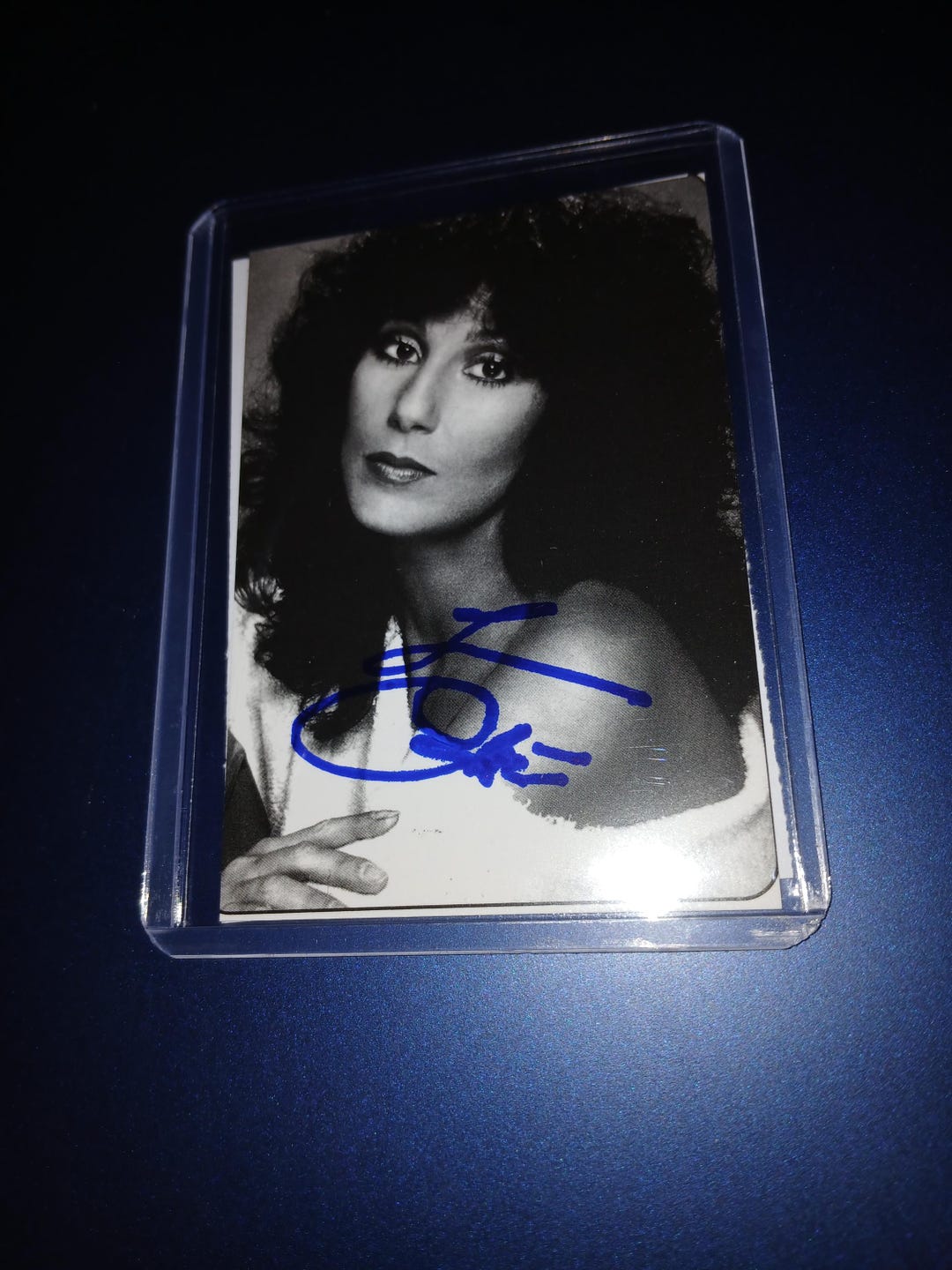 Cher Autographed Card With COA - Etsy