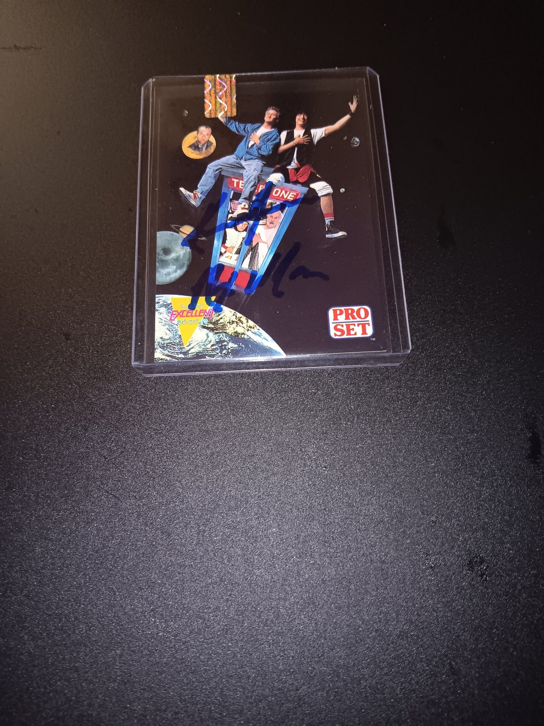 Keanu Reeves, Alex Winters Autographed Bill and Teds Card With Coa - Etsy