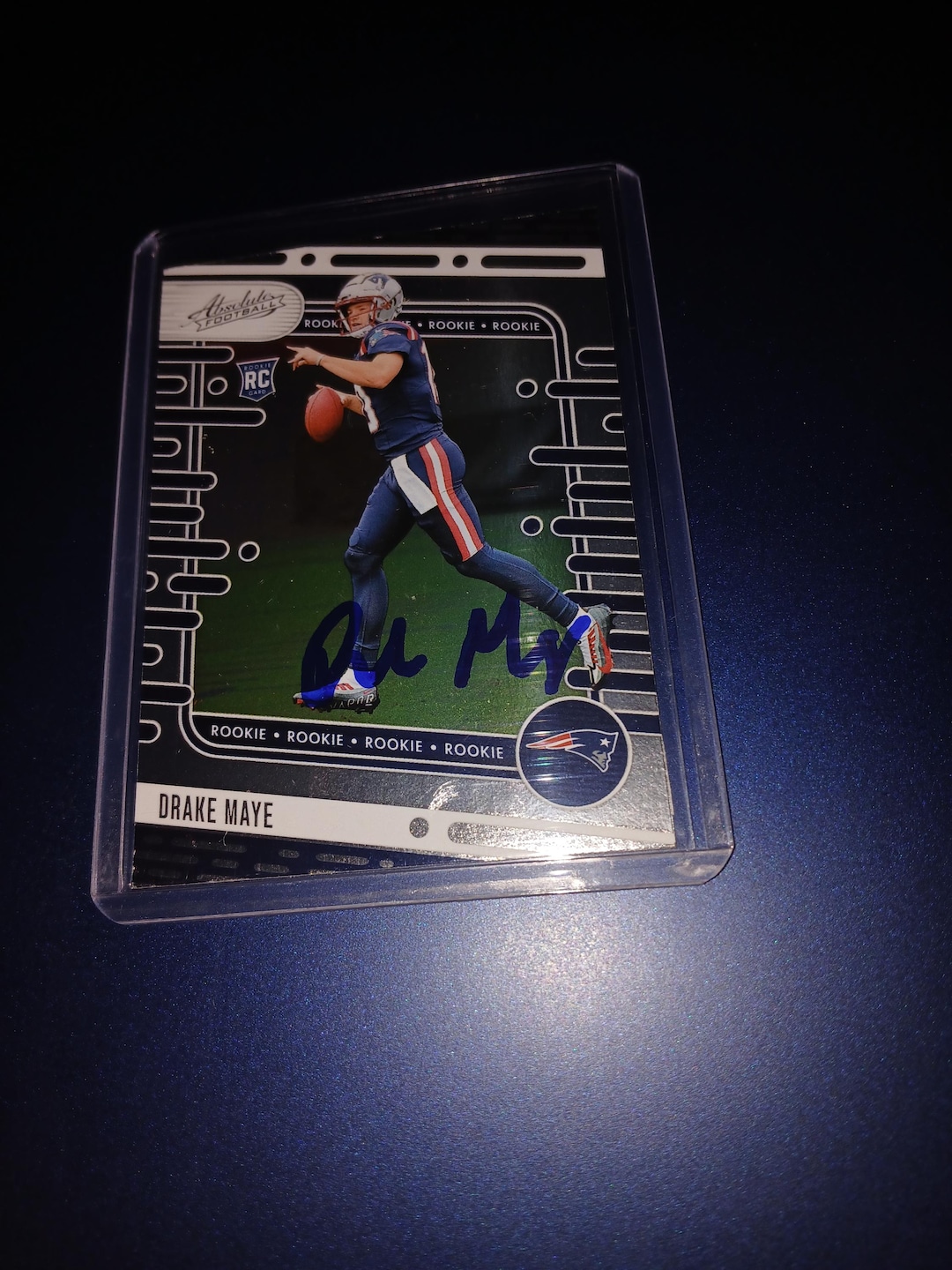 Drake Maye Autograph Rookie Card With Coa - Etsy