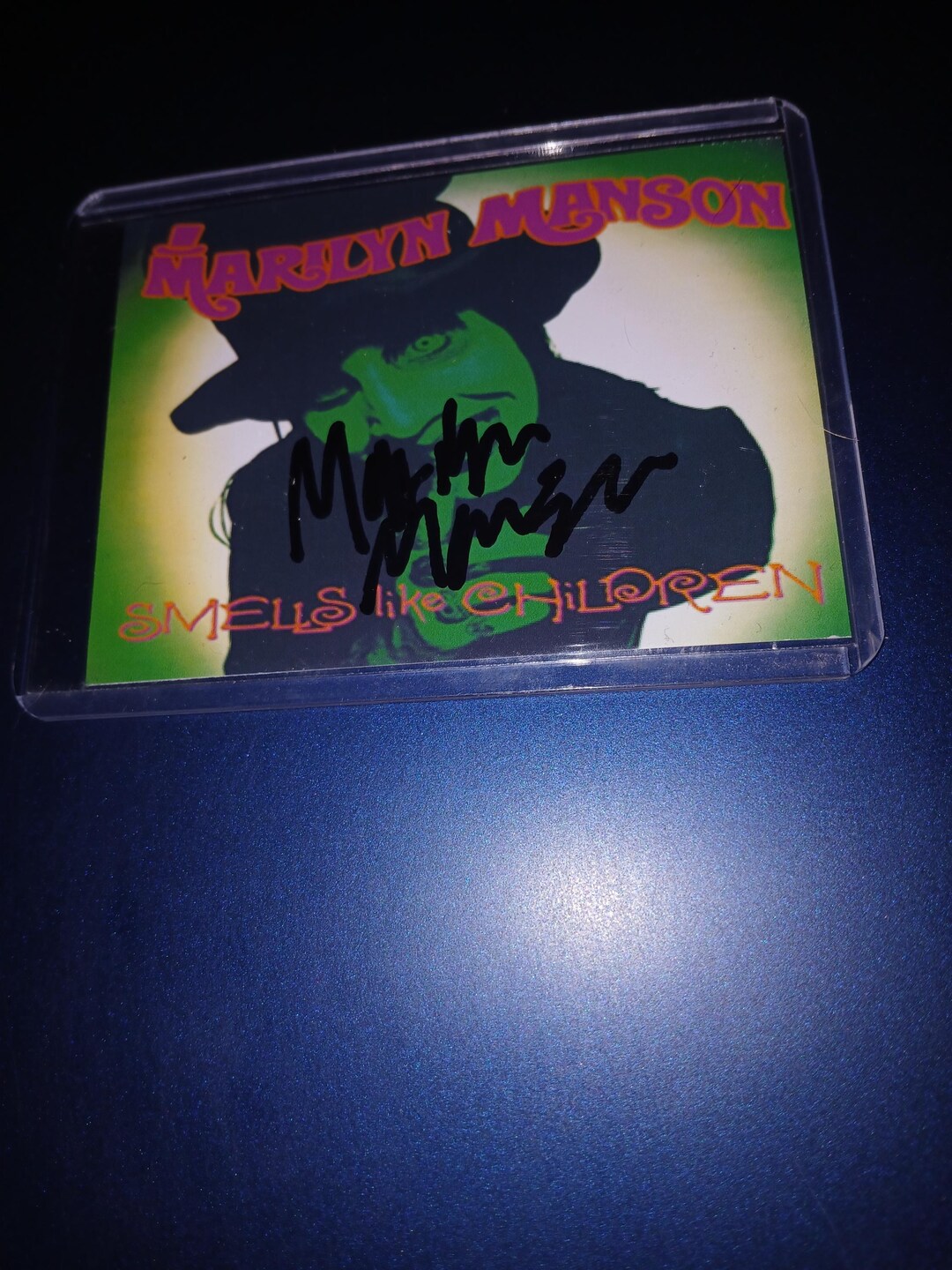 Marilyn Manson Autograph With COA - Etsy