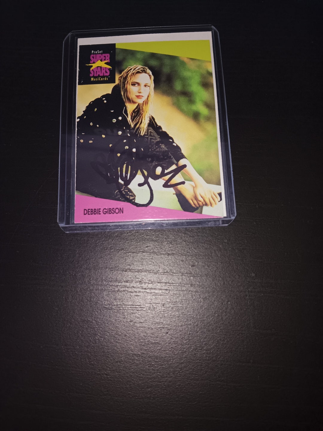 Debbie Gibson Autographed Card With Coa - Etsy