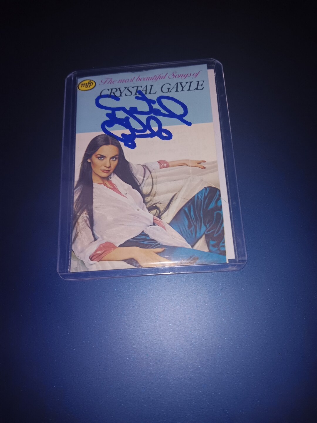 Crystal Gayle Autograph With Coa - Etsy